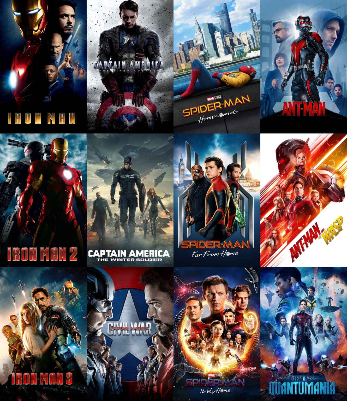 Marvel Cinematic Universe (MCU) Phase 1 to 6 | OurHind